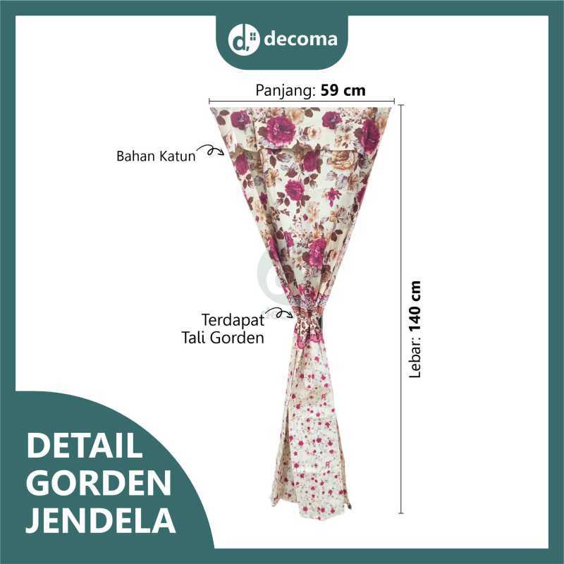 Promo Decoma Gorden Hordeng Tirai Jendela Dan Pintu Karakter Kartun Doraemon Lucu Korden Horden ...