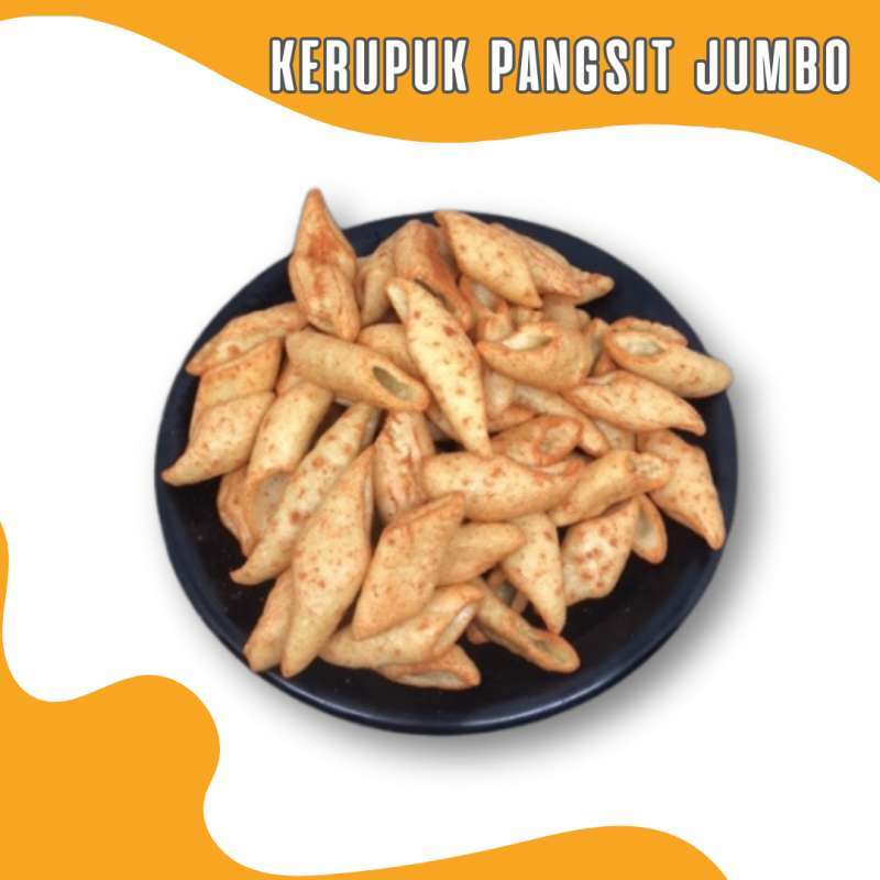 Promo Kerupuk Pangsit Jumbo Snack 1 Kg - Liza's Cookies Diskon 13% Di ...