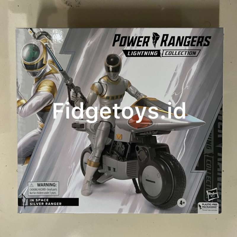 Jual Hasbro Power Rangers Lightning Collection In Space Silver Ranger ...