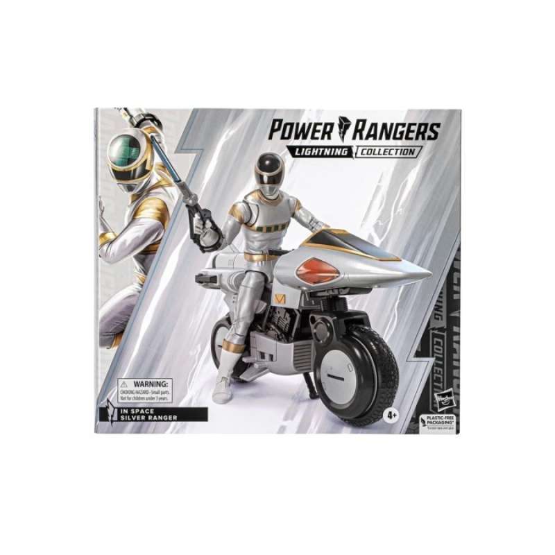 Jual Hasbro Power Rangers Lightning Collection In Space Silver Ranger ...