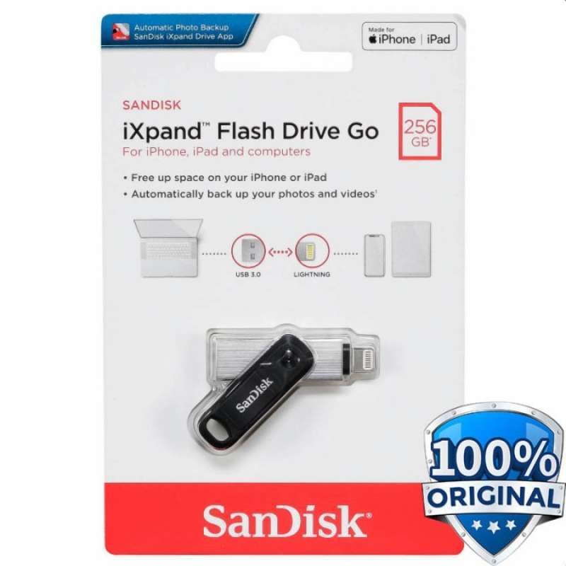 Promo Sandisk Ixpand Flashdisk Go Lightning Otg Usb 3.0 256gb Apple ...
