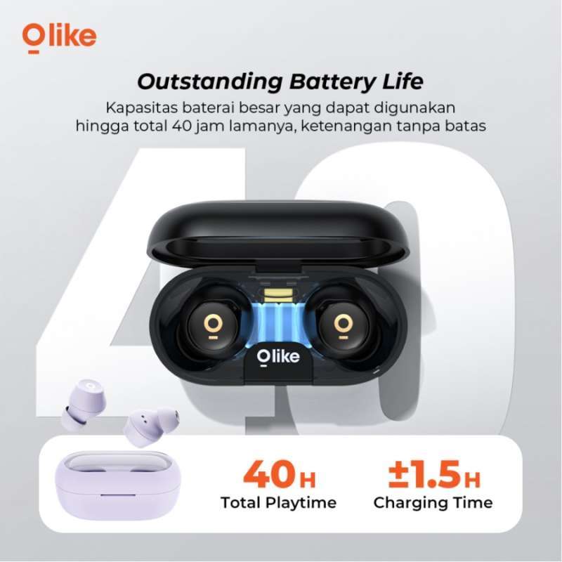 Jual Olike T401 Tws True Wireless Earbuds Headset Bluetooth 5.3 Hifi Sound Di Seller Queen Id ...