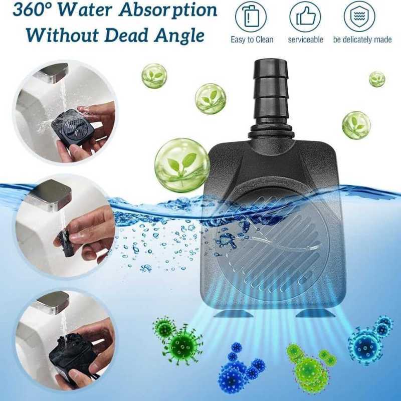 Jual Darui Pompa Air Mini Elektrik Mikro Diaphragm Pump Aquarium 16w Di ...