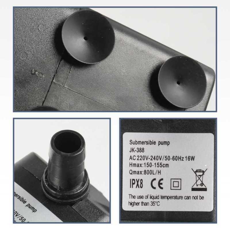 Jual Darui Pompa Air Mini Elektrik Mikro Diaphragm Pump Aquarium 16w Di ...
