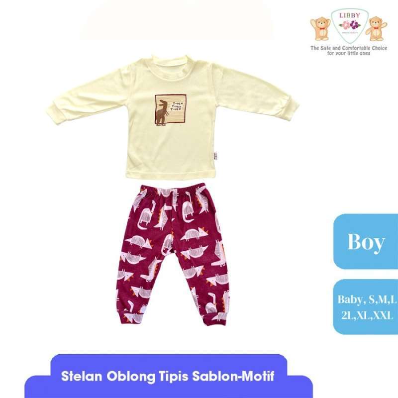 Jual Libby Setelan Oblong Panjang + Panjang Coton Boy Di Seller Baby ... Jual Libby Setelan Oblong Panjang + Panjang Coton Boy Di Seller Baby ...