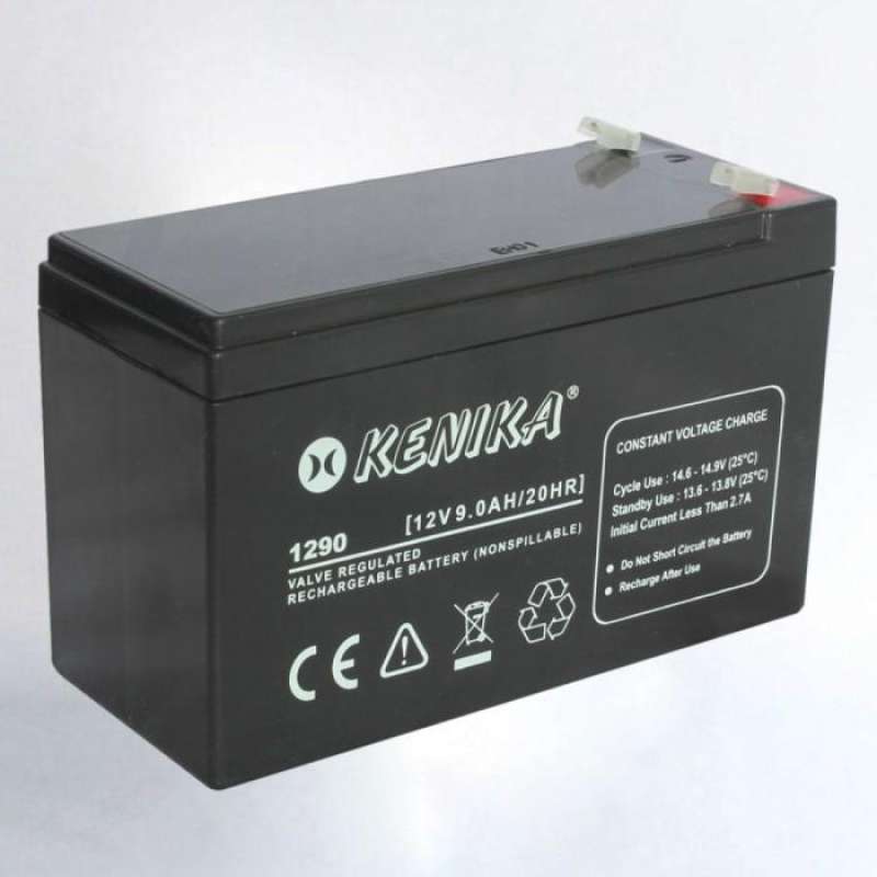 Jual Battery Ups Kenika 1290 12v 9ah - Baterai Ups 12v9.0ah/20hr Di ...