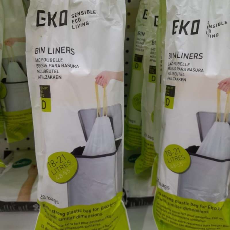 Promo Eko Sensible Eco Living Bin Liners Plastic Bag Type D 18-21ltr ...