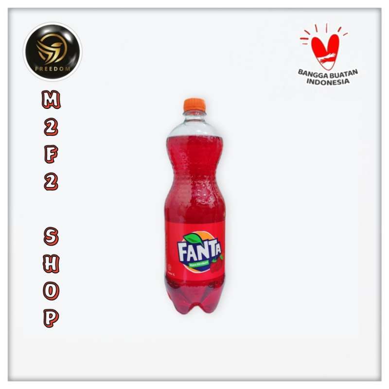 Promo Fanta Merah Minuman Bersoda Botol Plastik Pet - 1000 Ml | 1 Liter ...