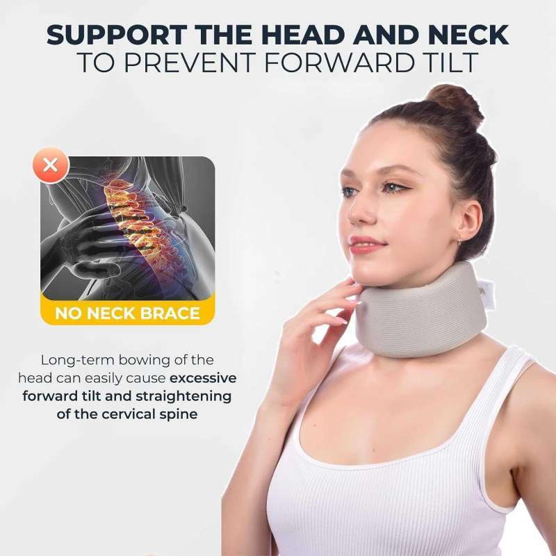 Jual Neneck Penyangga Leher Ergonomic Neck Collar Support Brace 44 Cm ...
