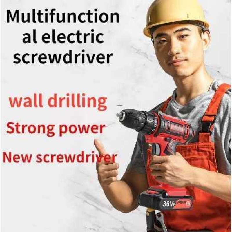 Jual Bor Listrik Cordless Lithium Battery Electric Screwdriver 12v ...