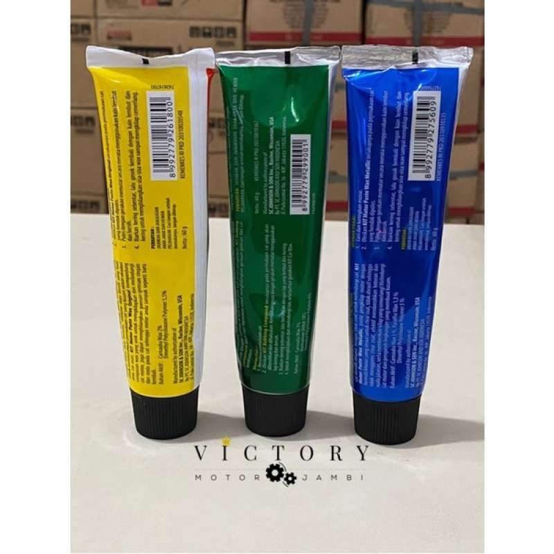 Jual Kit Motor Paste Wax Metallic Original Motor Wax 60 Gram - Kit ...
