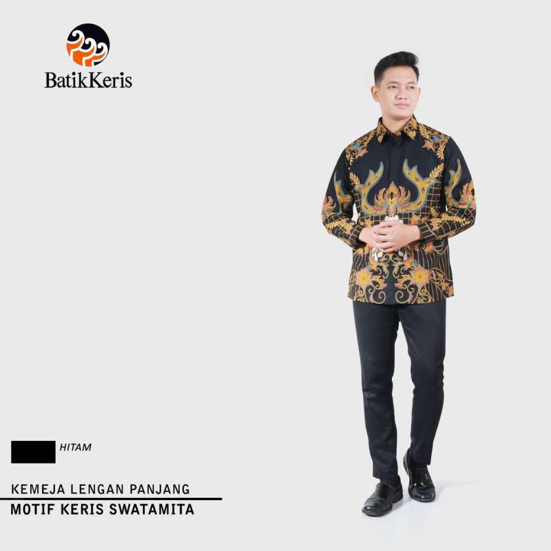 Jual Batik Keris Kemeja Reguler Fit Lengan Panjang Keris Swastamita ...