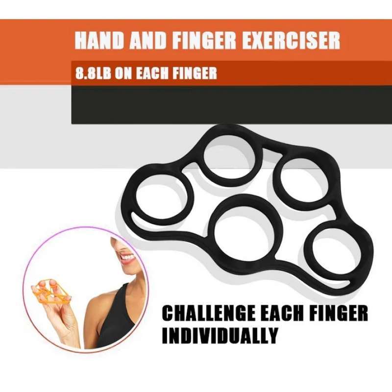 Jual Ximol Spring Hand Grip Finger Power Mechanical Counting 5 In 1 Di ...