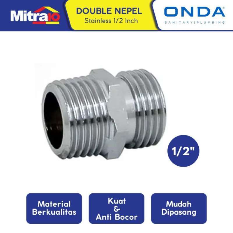 Jual Double Nepel 1 Inch Original Murah - Harga Diskon Agustus 2024 ...