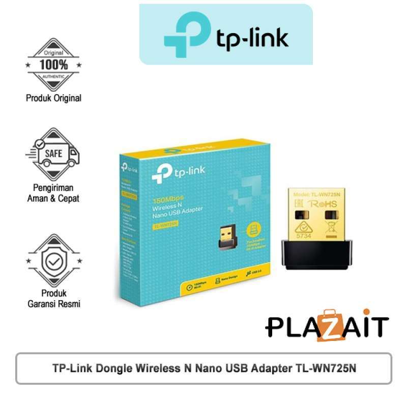 Jual Tp-link Dongle Wireless N Nano Usb Adapter Tl-wn725n Di Seller Pt ...