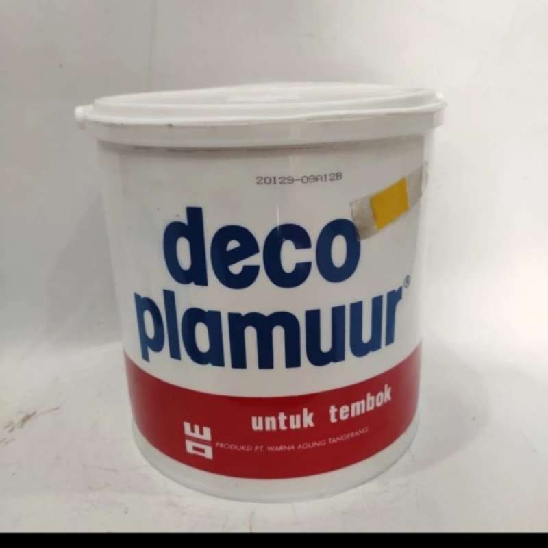 Jual Deco Plamuur Warna Agung Decoplamuur Plamir Dempul Tembok 5 Kg Di ...