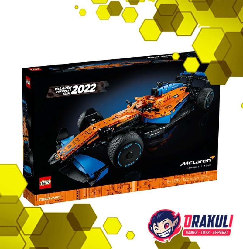 Promo Toys Lego Technic Mclaren Formula 1 Race Car 42141 Diskon 50% Di ...