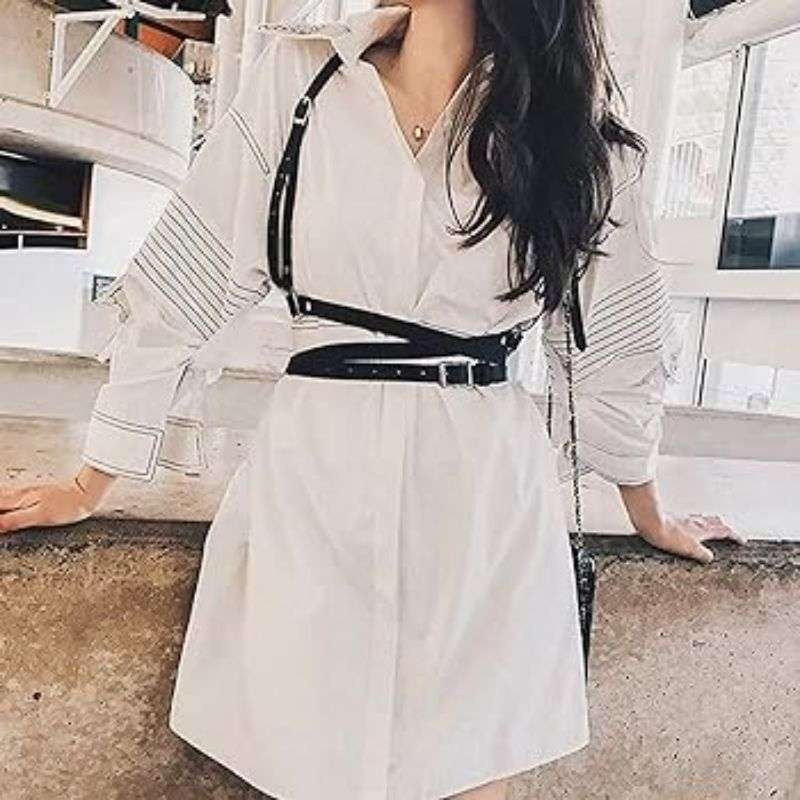 Promo Butik Rindu (silank) Body Belt Harness Fashion Harajuku Korean ...