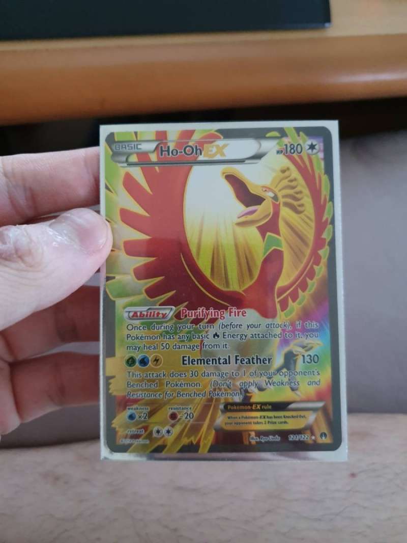 Promo Ho-oh Ex - 121/122 - Full Art Ultra Rare Xy: Breakpoint Single ...
