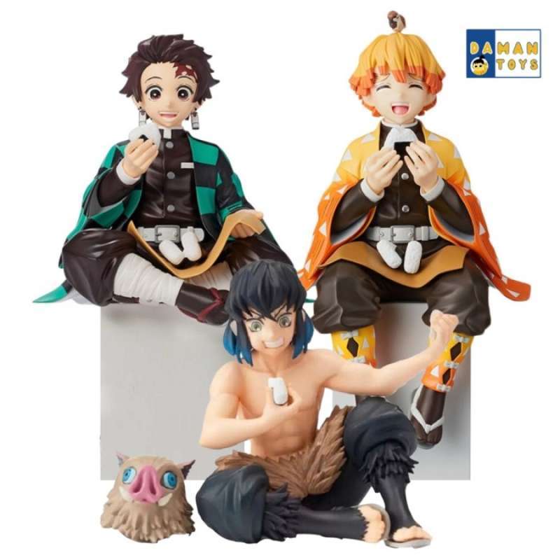 Promo Figure Demon Slayer Kimetsu No Yaiba Eat Rice Balls Ver Tanjiro ...