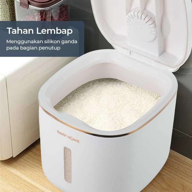 Jual Wadah Penyimpan Beras Makanan Rice Container Moistureproof A2105 ...