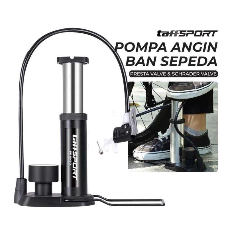 Jual Pompa Angin Ban Sepeda Manual Bike Tire Pump 160 Psi Fp1845d Pompa ...