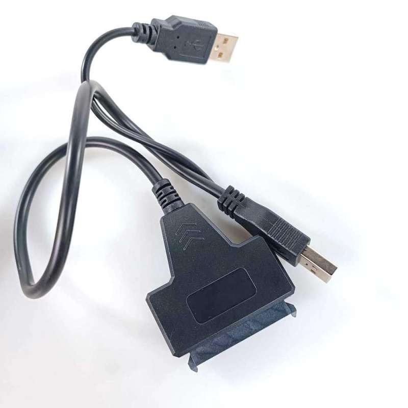 Jual Kabel Sata To Usb 2.0 Hdd/ssd Adaptor 30cm Cc017 Kabel Konverter ...