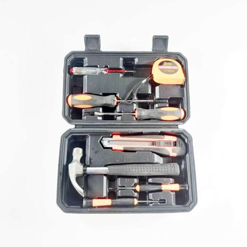 Jual Alat Set Perkakas Palu Obeng Cutter Meteran 8 In 1 Baut Alat Serba ...