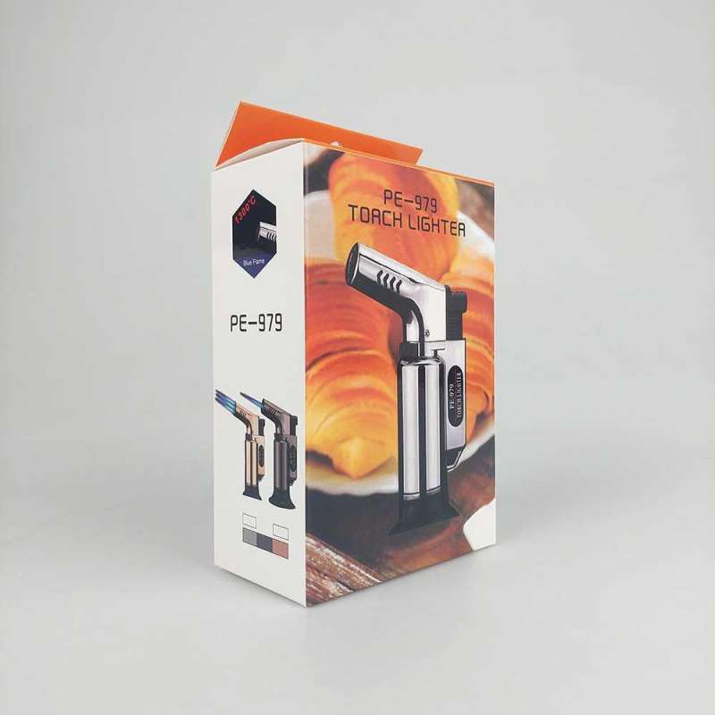 Jual Korek Api Mini Gas Butane Turbo Torch Jet 3 Windproof Pe-979 ...