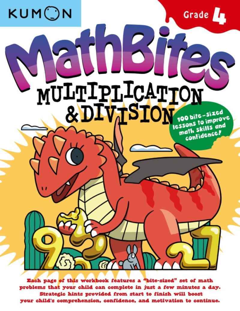 Jual Kumon - Mathbites: Grade 4 Multiplication & Division Di Seller ...