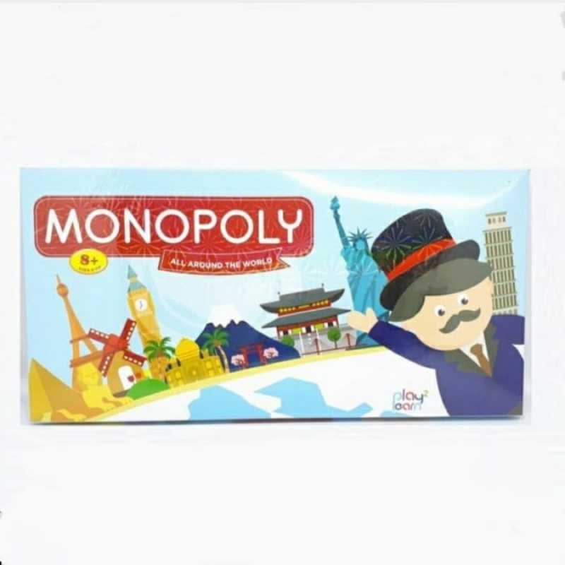 Promo Monopoly Monopoli All Around The World / Mainan Keluarga Board ...