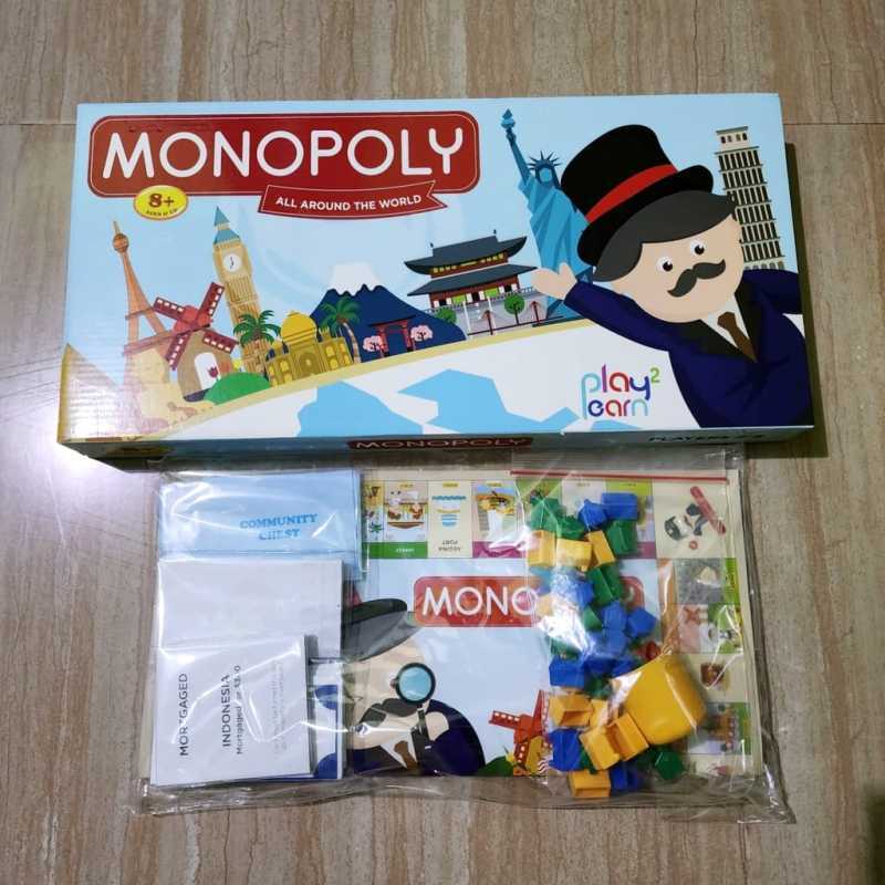Promo Monopoly Monopoli All Around The World / Mainan Keluarga Board ...