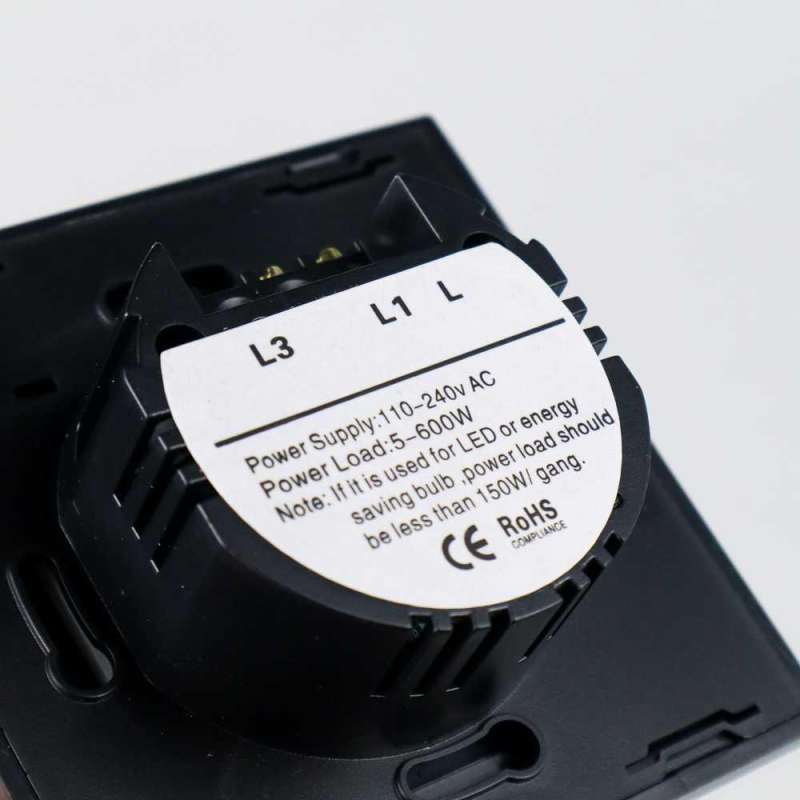 Jual Saklar Lampu Luxury Touch Led Light Panel Ao-001 Sakelar Listrik ...