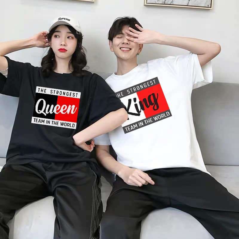 Jual King And Queen Kaos Kembaran Raja Ratu Bisa Pilih Ukuran Kaos ...