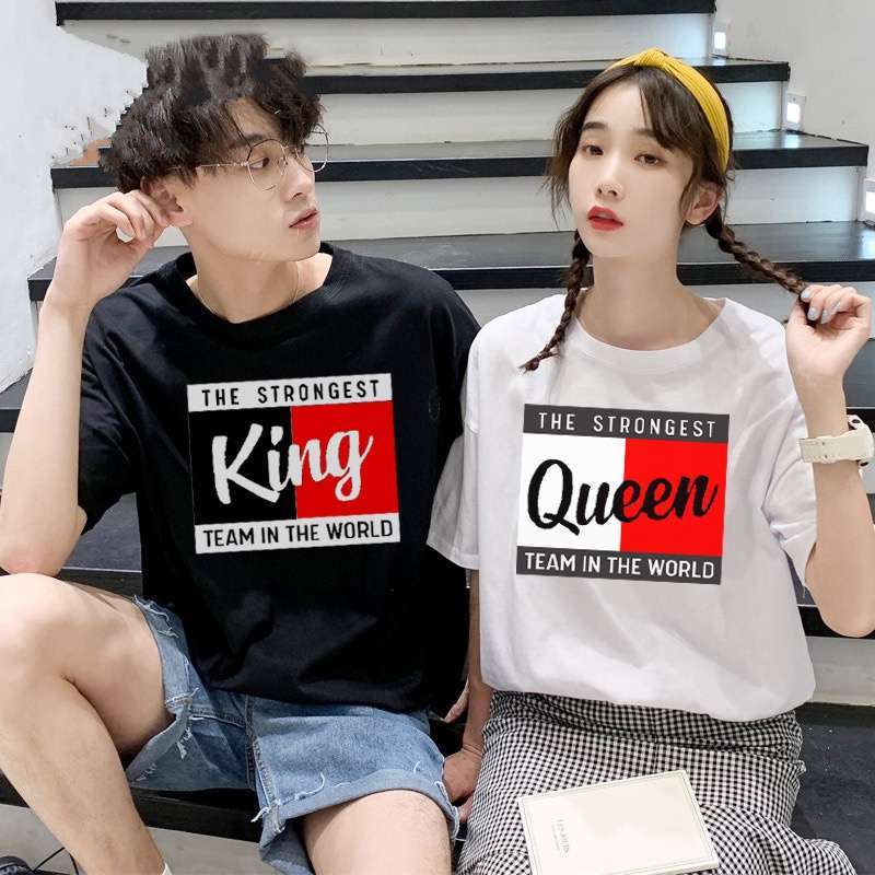 Jual King And Queen Kaos Kembaran Raja Ratu Bisa Pilih Ukuran Kaos ...