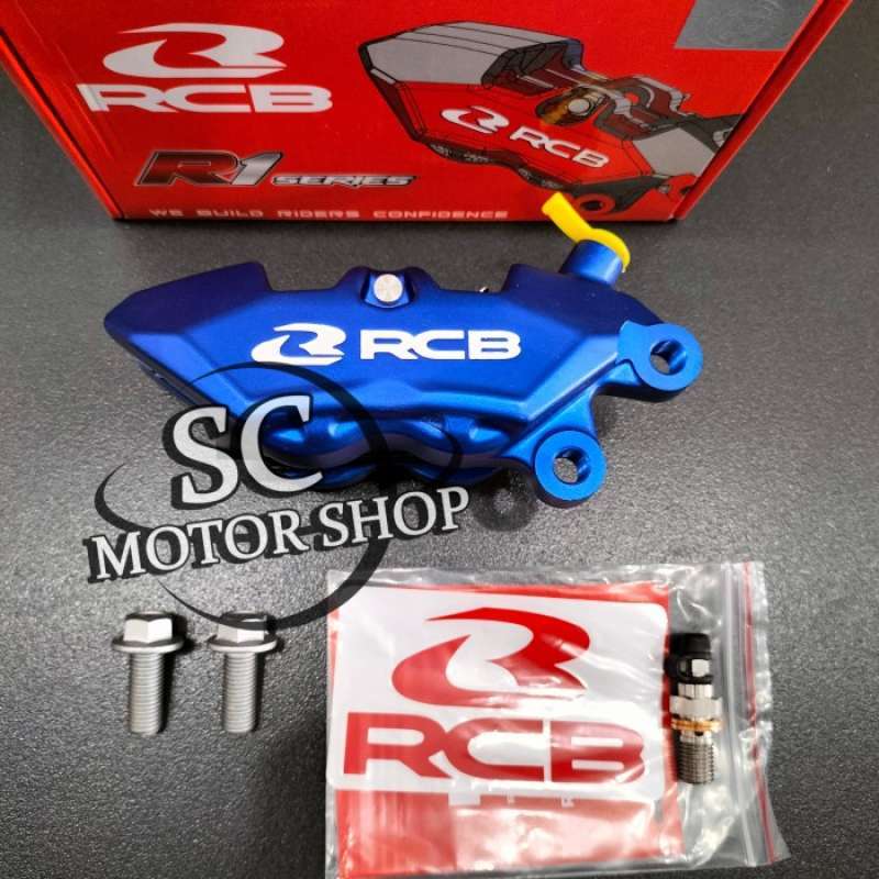 Promo Kaliper Rcb Racing Boy R1 Series 4 Piston Diskon 23% Di Seller ...