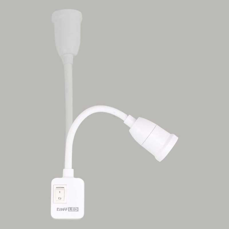 Jual Fitting Lampu Bohlam Led Eu Plug 220v 25a E27 With Switch Hf-666 ...