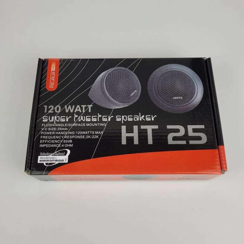 Promo Nertz Speaker Mini Dome Tweeter Loudspeaker Mobil Hifi 120w 2 Pcs ...