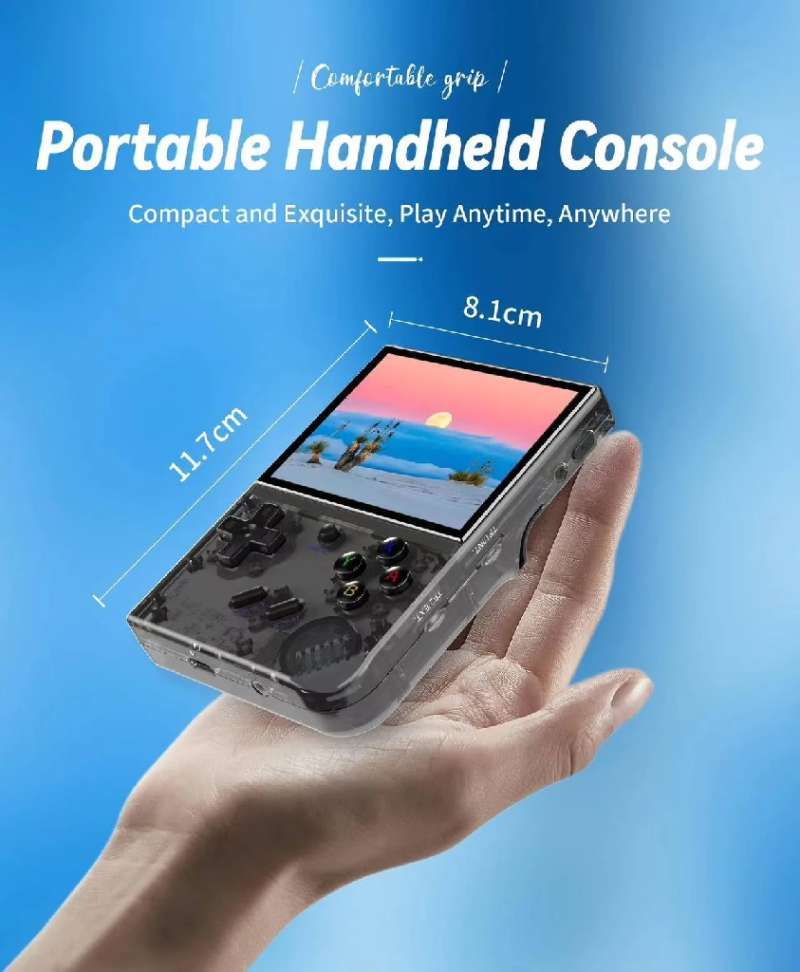 Jual Anbernic Rg35xx Plus - Emulator Retro Game Handheld Console - Grey ...