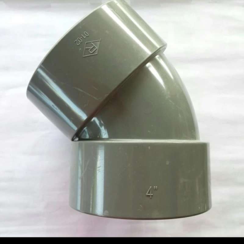 Jual Sambungan Keni Elbow 4 45 Derajat Rucika Aw Knee L Belokan Pvc Di ...