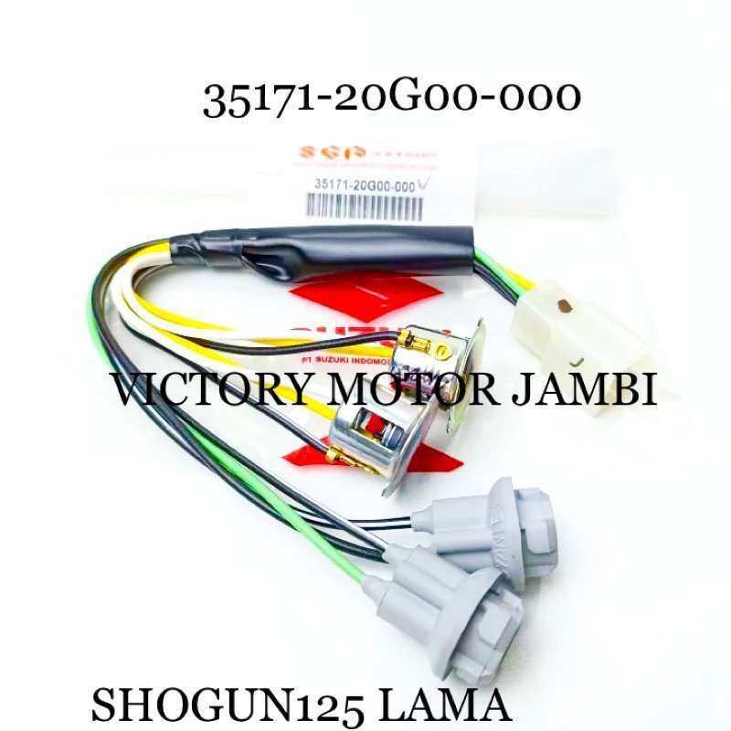 Jual Pitting Lampu Socket Headlight Shogun125 Lama 35171-20g00-000 ...