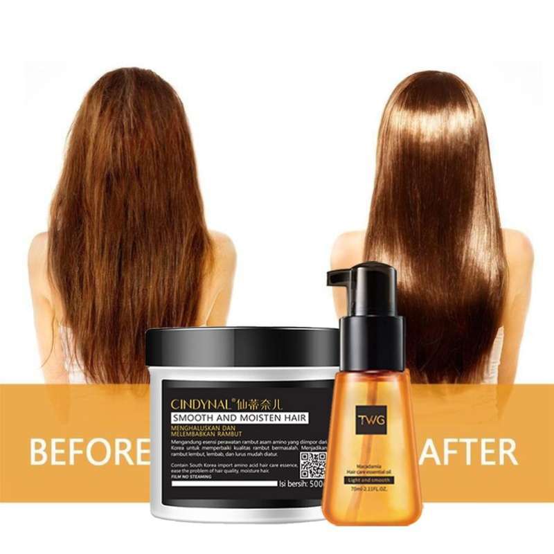 Jual Paket Perawatan Rambut Kering Dan Mengembang / Anti Rontok ...