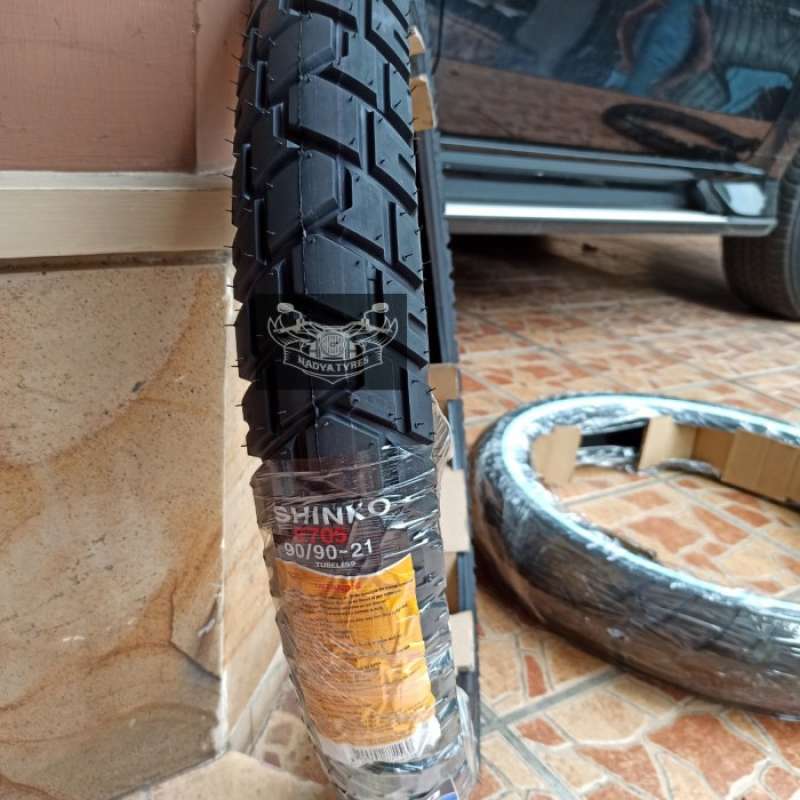 Promo Ban Shinko E705 Trail Master 90/90-21 Diskon 23% Di Seller ...