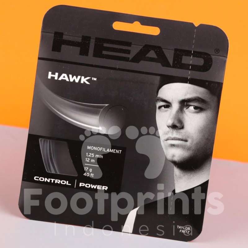Promo Head Hawk Senar Raket Tenis Tennis Strings Original - Putih ...