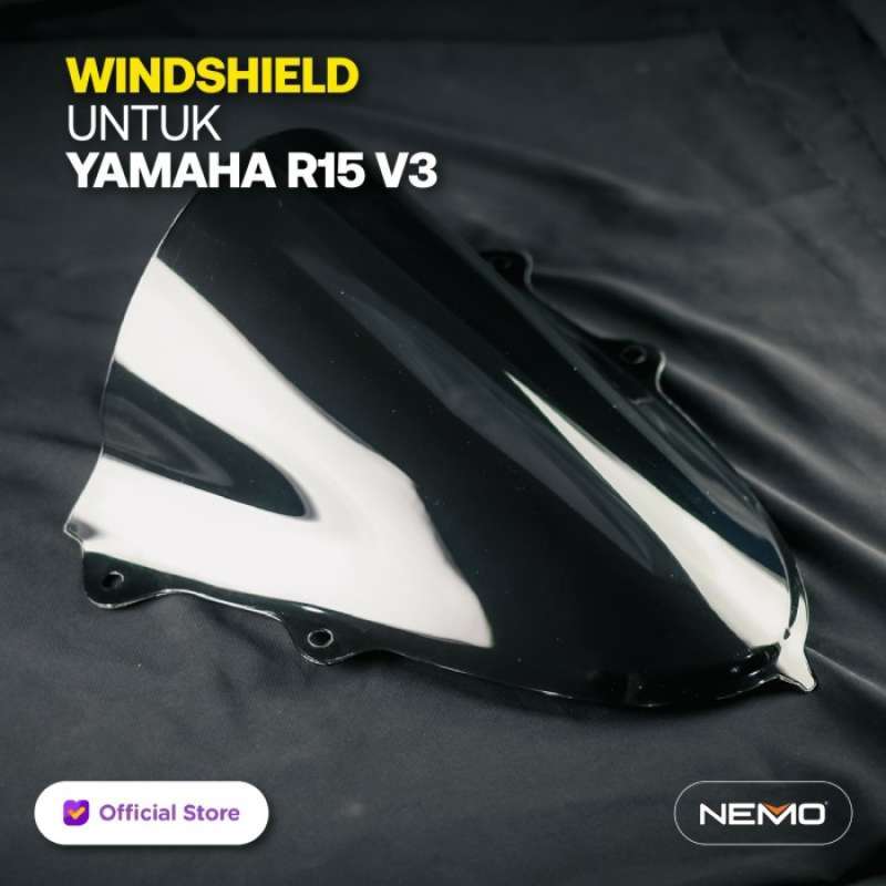 Promo Nemo Windshield / Visor Yamaha R15 V3 Terbaru Diskon 24% Di ...