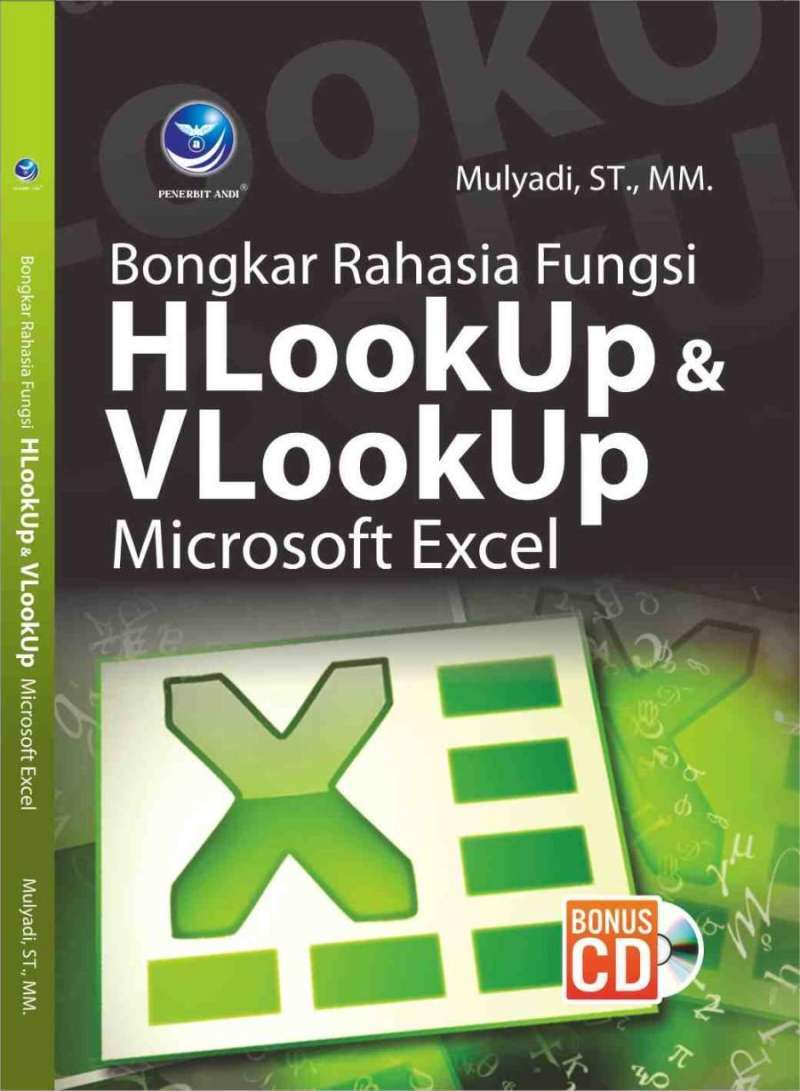 Jual Buku Bongkar Rahasia Fungsi Hlookup Dan Vlookup Microsoft Excel + Cd Di Seller Buku Id ...
