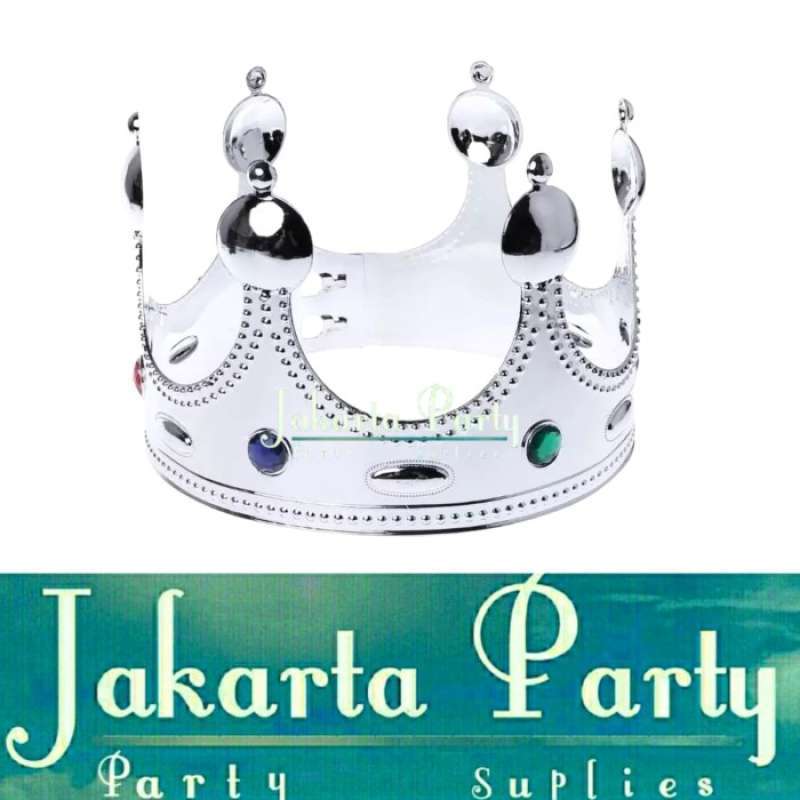 Promo Mahkota Pesta / Mahkota Ultah / Sier King Crown / Mahkota Raja ...