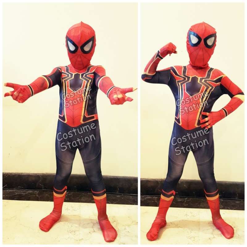 Promo Kostum Hero Spiderman Avengers / Costume Marvel Anak Laki Diskon ...
