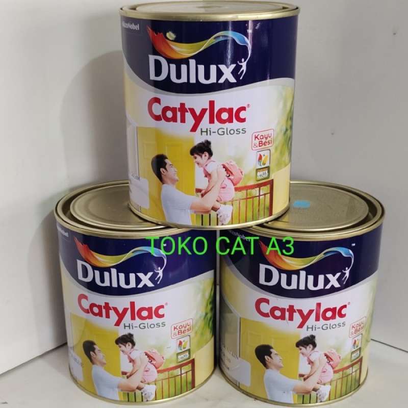 Promo Cat Kayu Besi Dulux Catylac Hi Gloss 0,9l - Light Ivory Diskon 50 ...