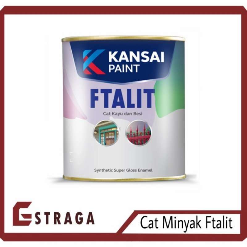 Promo Cat Minyak Ftalit Kansai Cat Besi / Kayu Ftalit 1kg - 096 Azure ...